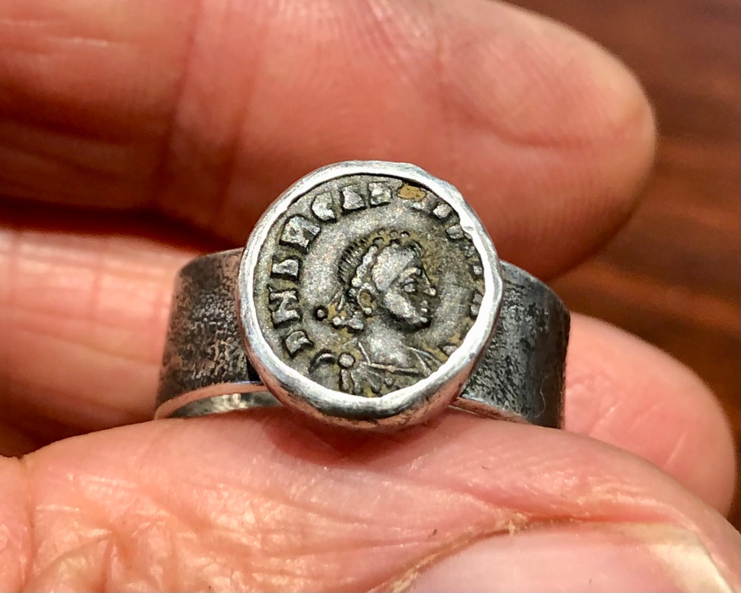 383-408 AD Roman Bronze Coin of Arcadius Who Ended Paganism - Etsy