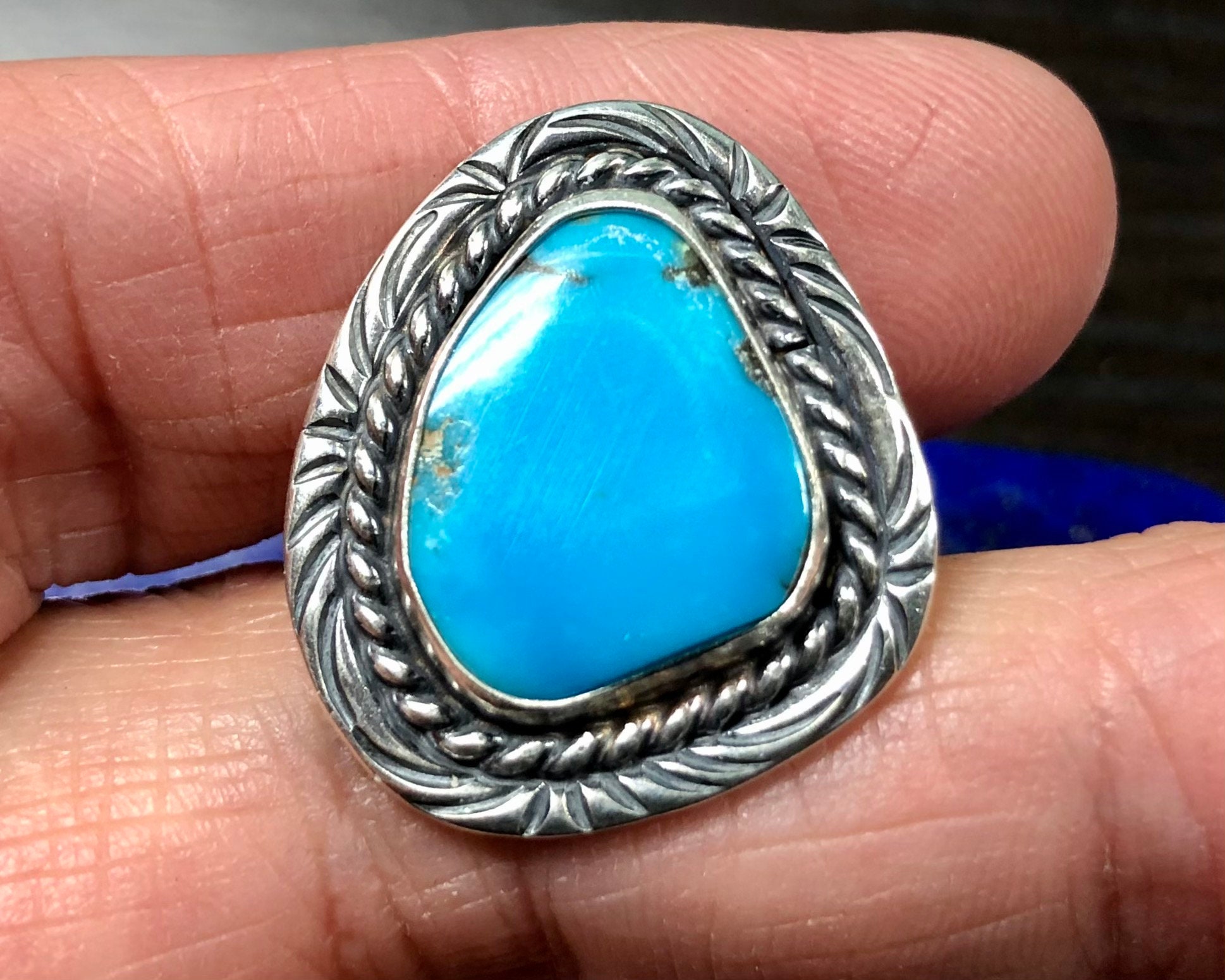 Gem Grade Bisbee Turquoise Natural top grade bright | Etsy