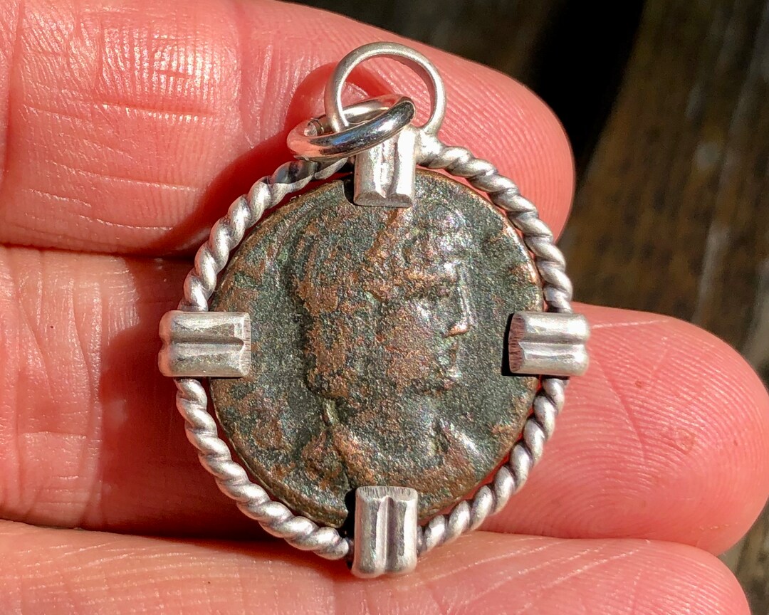 306-311 AD Venus Goddess of Love Holding Apple on Ancient - Etsy