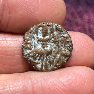 1,100 Year Old Medieval Coin of Raja Sankara Varman, Emperor of Kashmir ...
