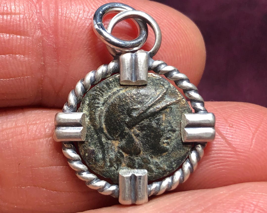 246-226 BC Athena Goddess of Wisdom, Strategy, & Crafts, and Apollo ...