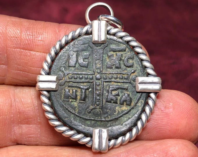 1034-1041 AD "jesus Christ Victorious" ANCIENT Medieval BYZANTINE ...