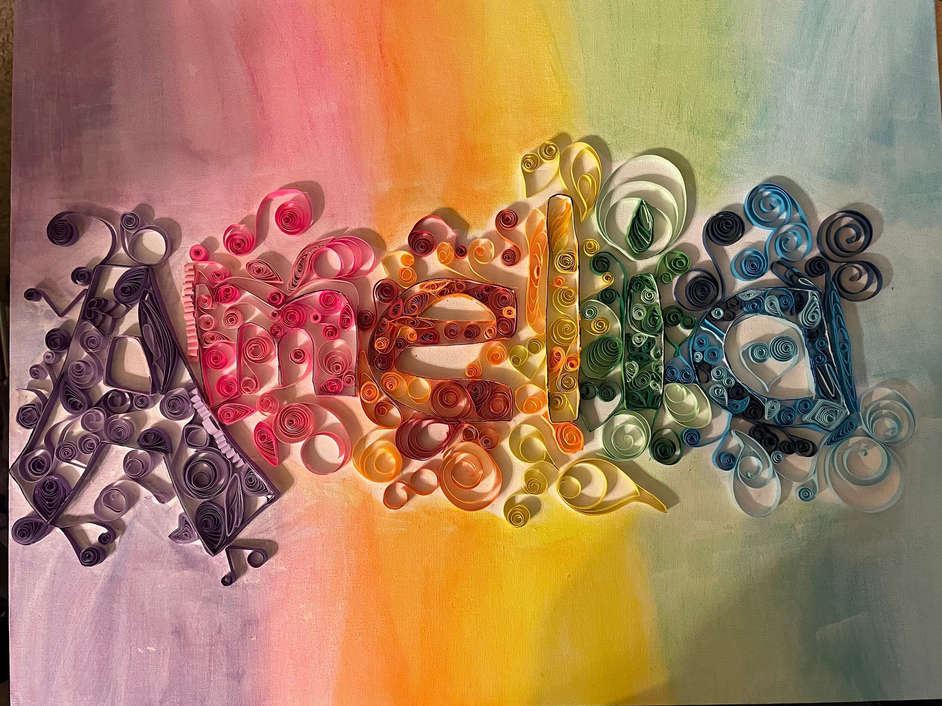 Quilled Names. - Etsy