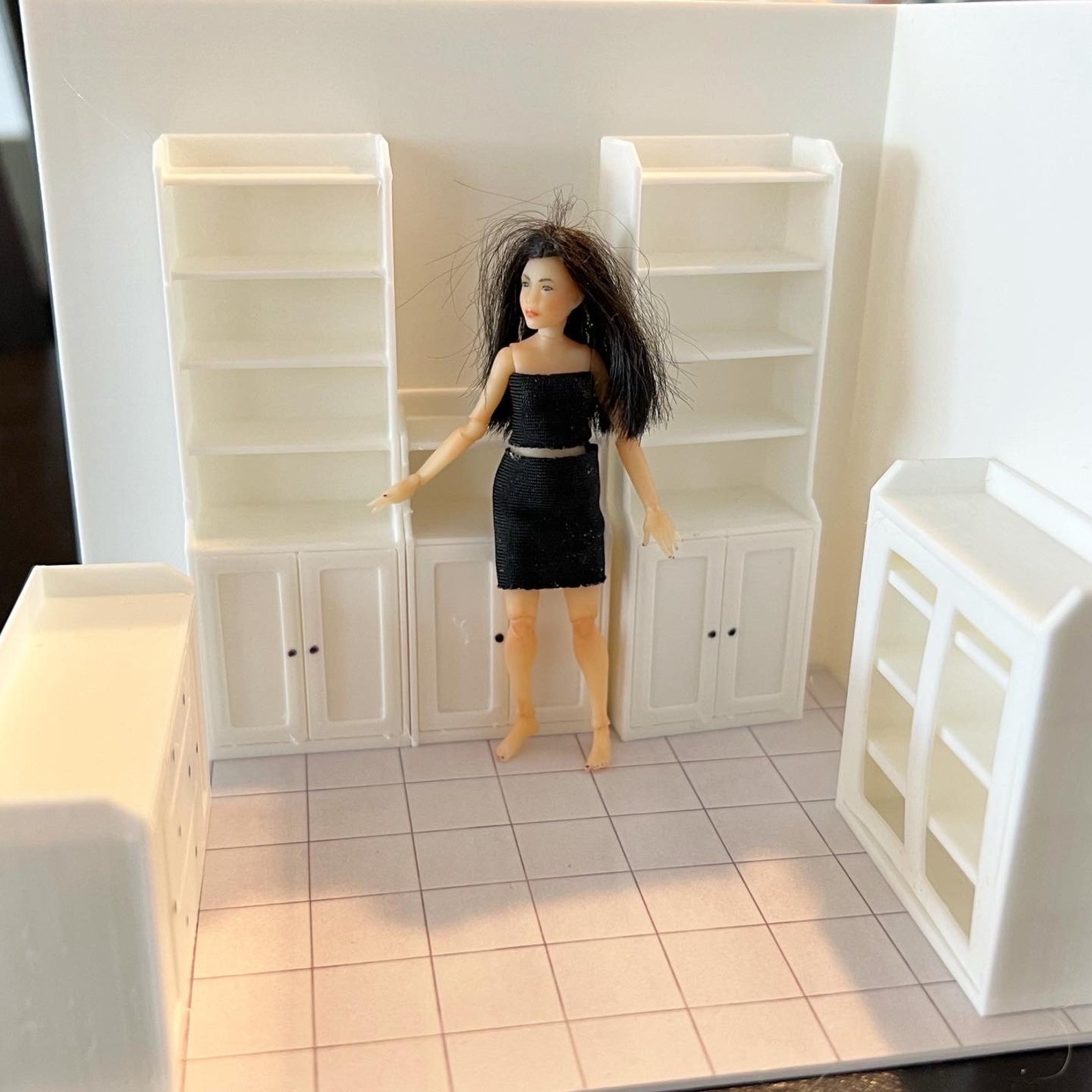 STL Files 1:24 Scale IKEA HAUGA Cabinets and Dressers - Etsy