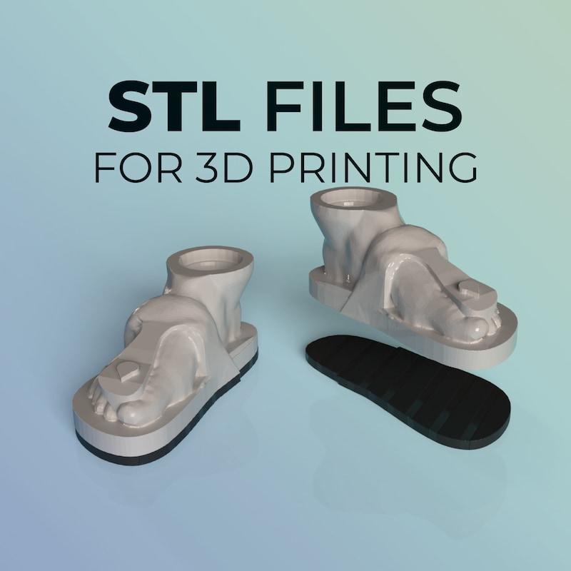 3d Printed Shoes Stl - Etsy