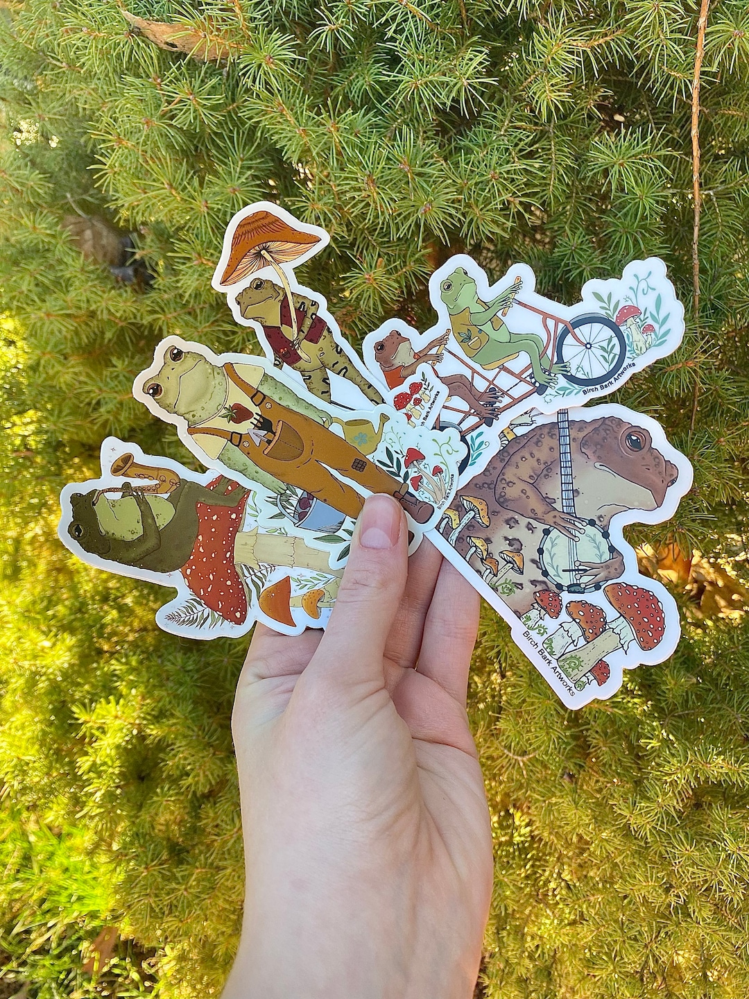 All Toads and Frogs Sticker Pack - Etsy