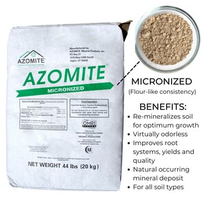 5 Pound Azomite Volcanic Ash Rock Dust Mineral Powder - 67 Trace ...