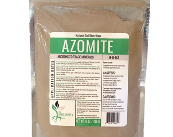5 Pound Azomite Volcanic Ash Rock Dust Mineral Powder 67 Trace Minerals ...