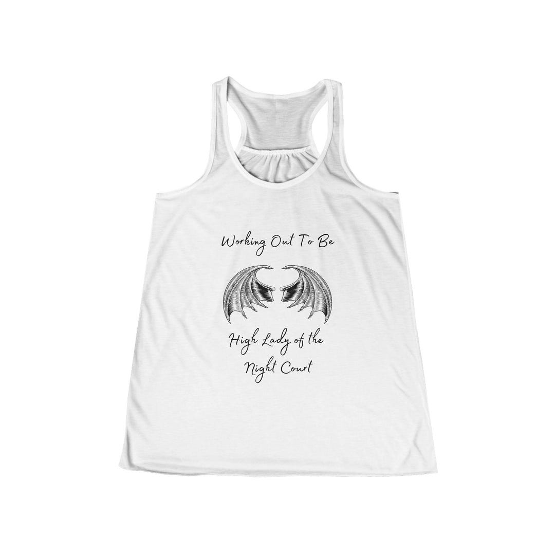 ACOTAR Inspired Women's Tank, Fae Batboys Fitness Gym Workout Racerback ...