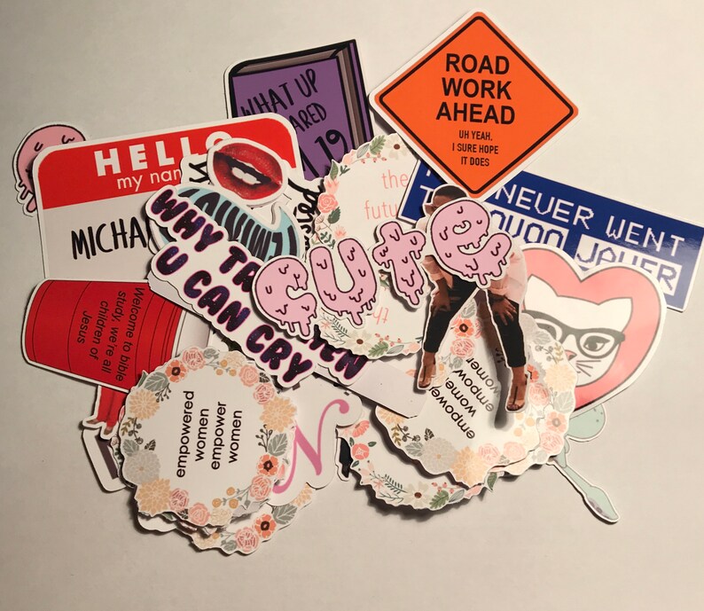 10 Stickers for 25 Dollars | Etsy