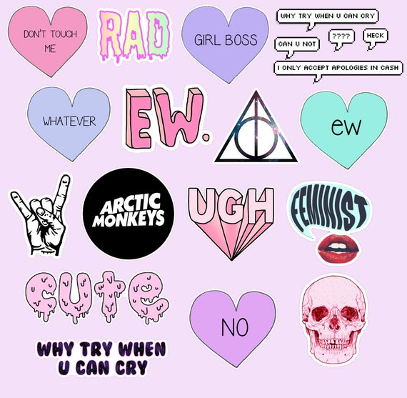 Tumblr Sticker Etsy