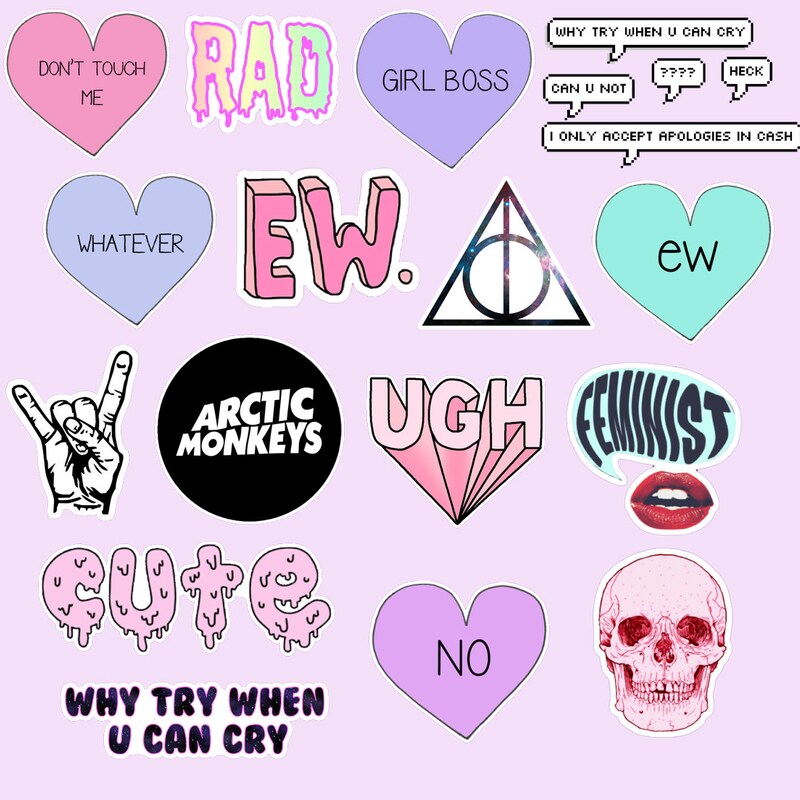Tumblr Stickers - Etsy