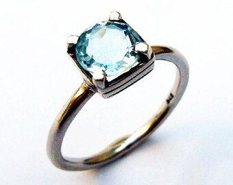 Blue stone ring | Etsy
