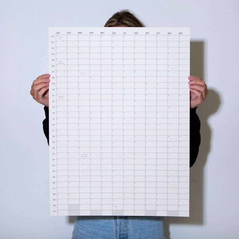 Wall Calendar - Etsy