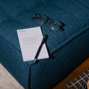 Gridded Notepad: 4x6" Minimalist Grid Notepad for Desks - Etsy