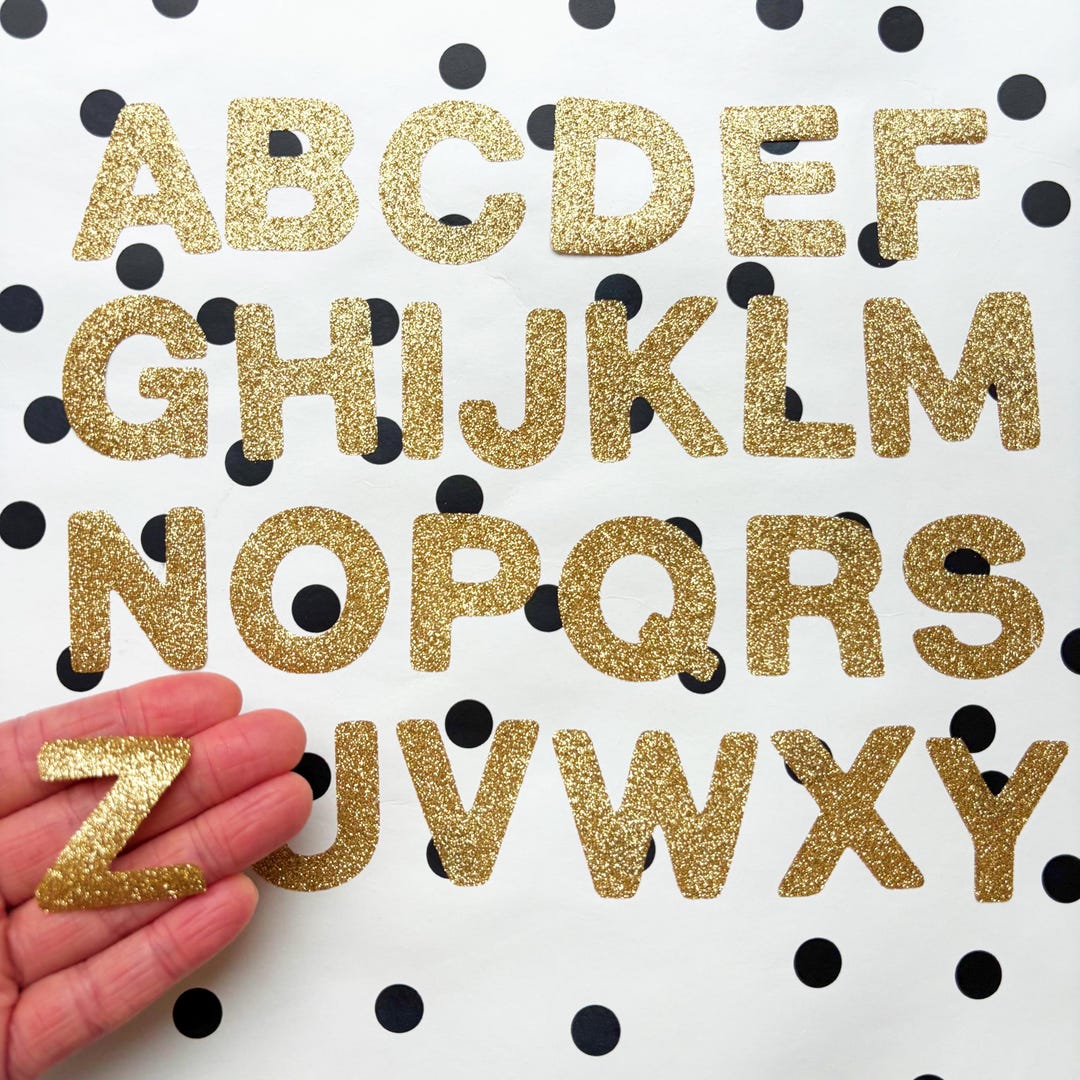 Iron on Heat Transfer Vinyl Alphabet, 1 1/2 Inch Capital Letters, Die ...