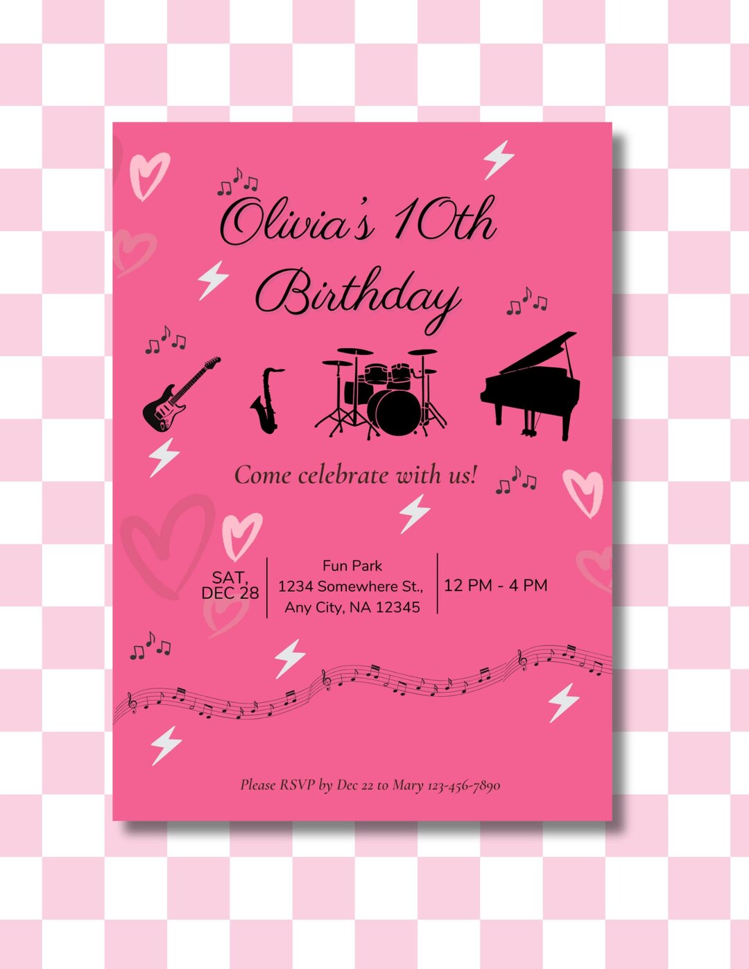 APT Inspired Invitation, APT Birthday Invitation, APT Theme Birthday ...