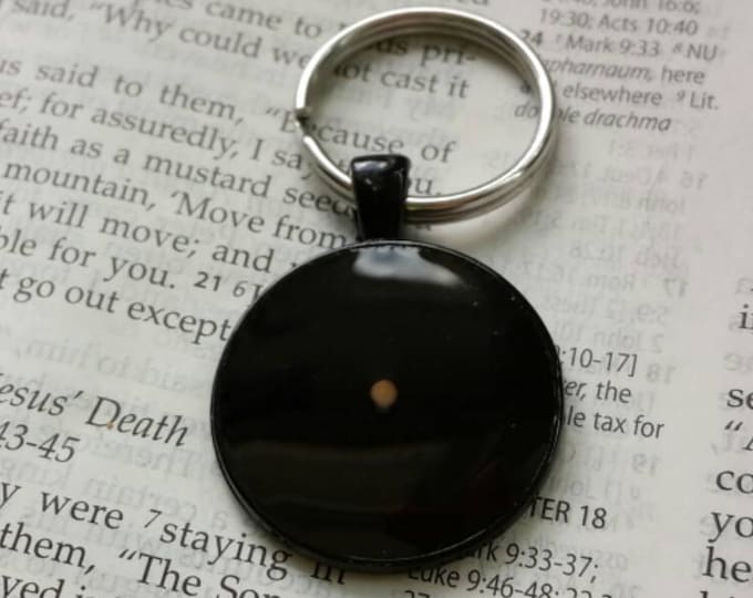 Mustard Seed Keychain Faith Key Ring Christian Faith of A Mustard Seed ...