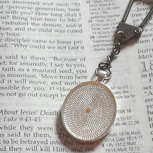Mustard Seed Keychain - Christian Key Rings - Faith of A Mustard Seed ...
