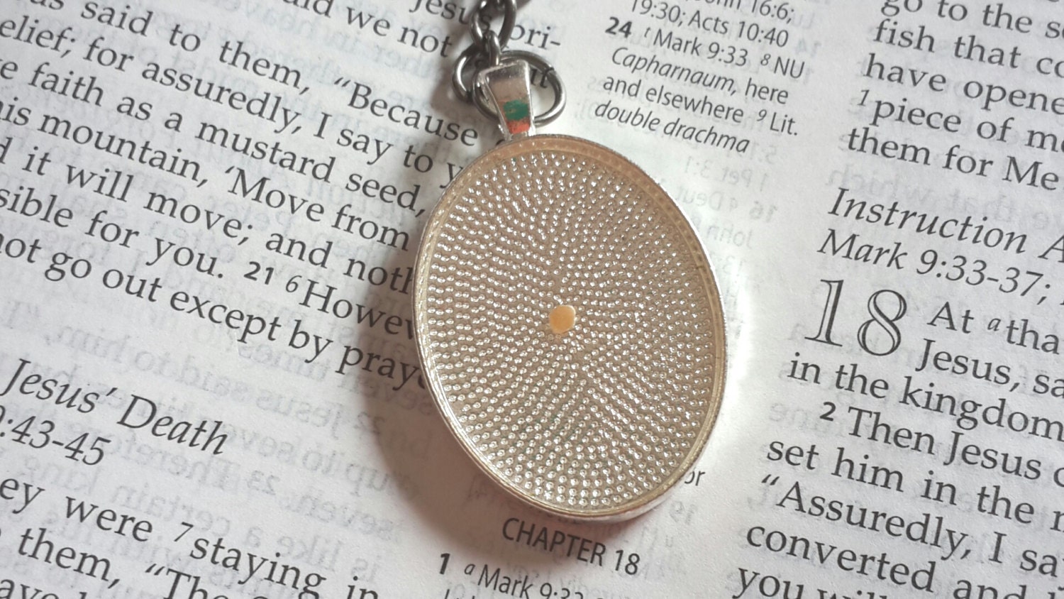 Mustard Seed Keychain Christian Key Rings Faith of A - Etsy