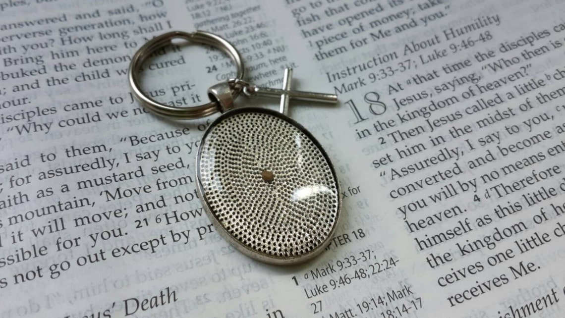 Mustard Seed Keychain Christian Key Chains Faith of A - Etsy