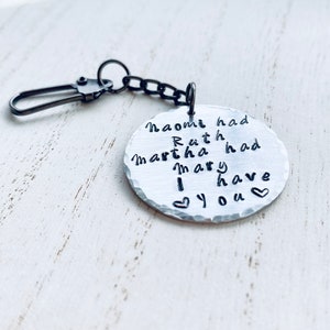 Sister in Christ Keychain, Naomi Had Ruth Keychain, I Have You, Sisters ...
