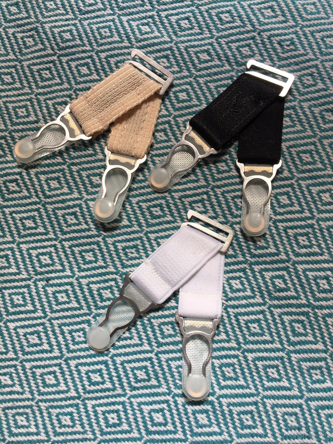 Extra Wide Short V-strap Double Clip Steel Suspender Straps Premium ...