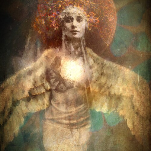 Undine the Sea Nymph Matted and Signed 8X10 Metallic Print - Etsy