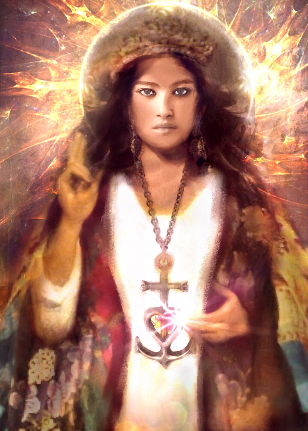 Sarah La Kali (original) - 4X6 Altar Art Gallery Print - Etsy