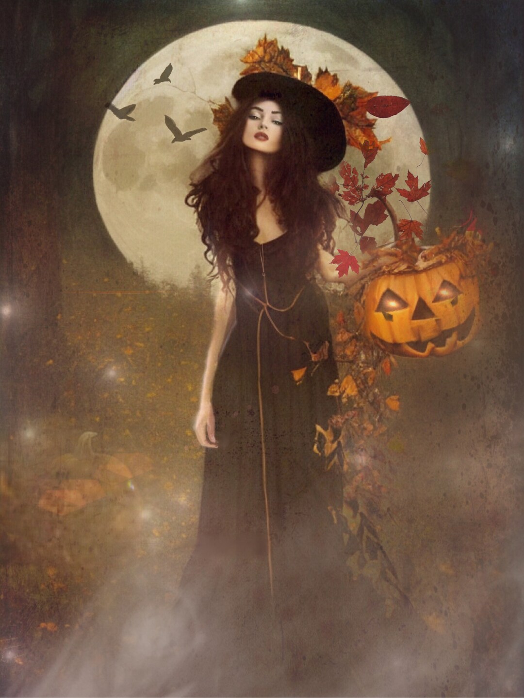 Limited Edition:october 4X6 Altar Art Mini Print - Etsy