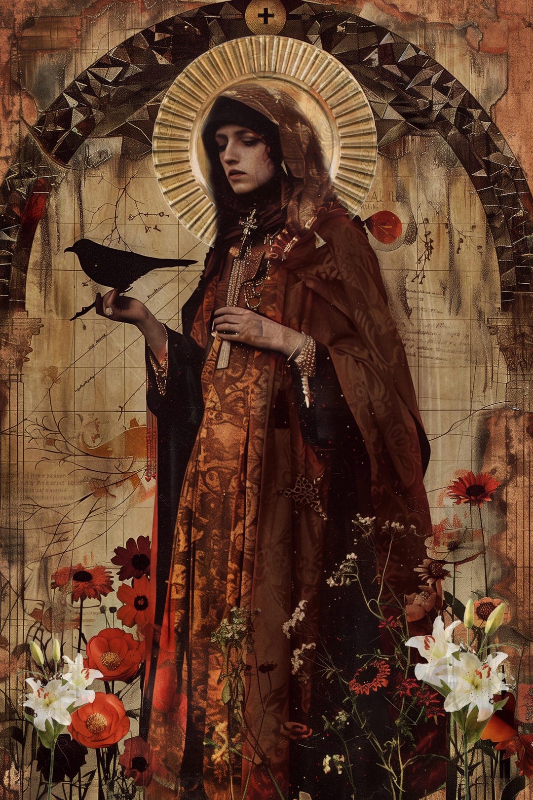 St. Anthony of Padua - Patron Saint of Lost Things, 8X10 Matted ...