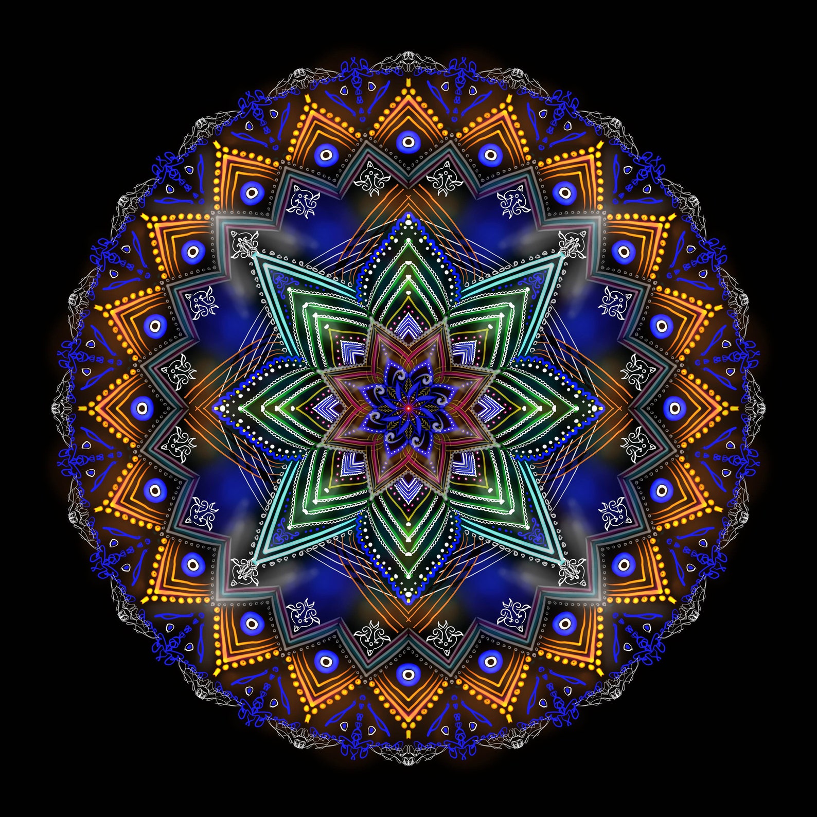 Custom Soul Mandalas With Numerology Report - Etsy