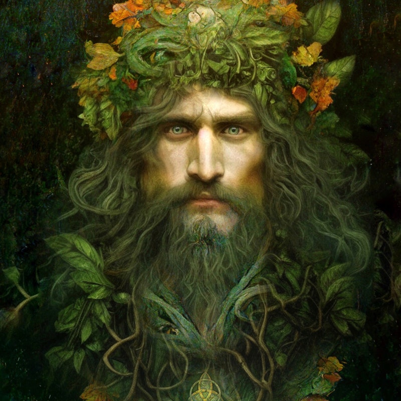 Green Man - Etsy