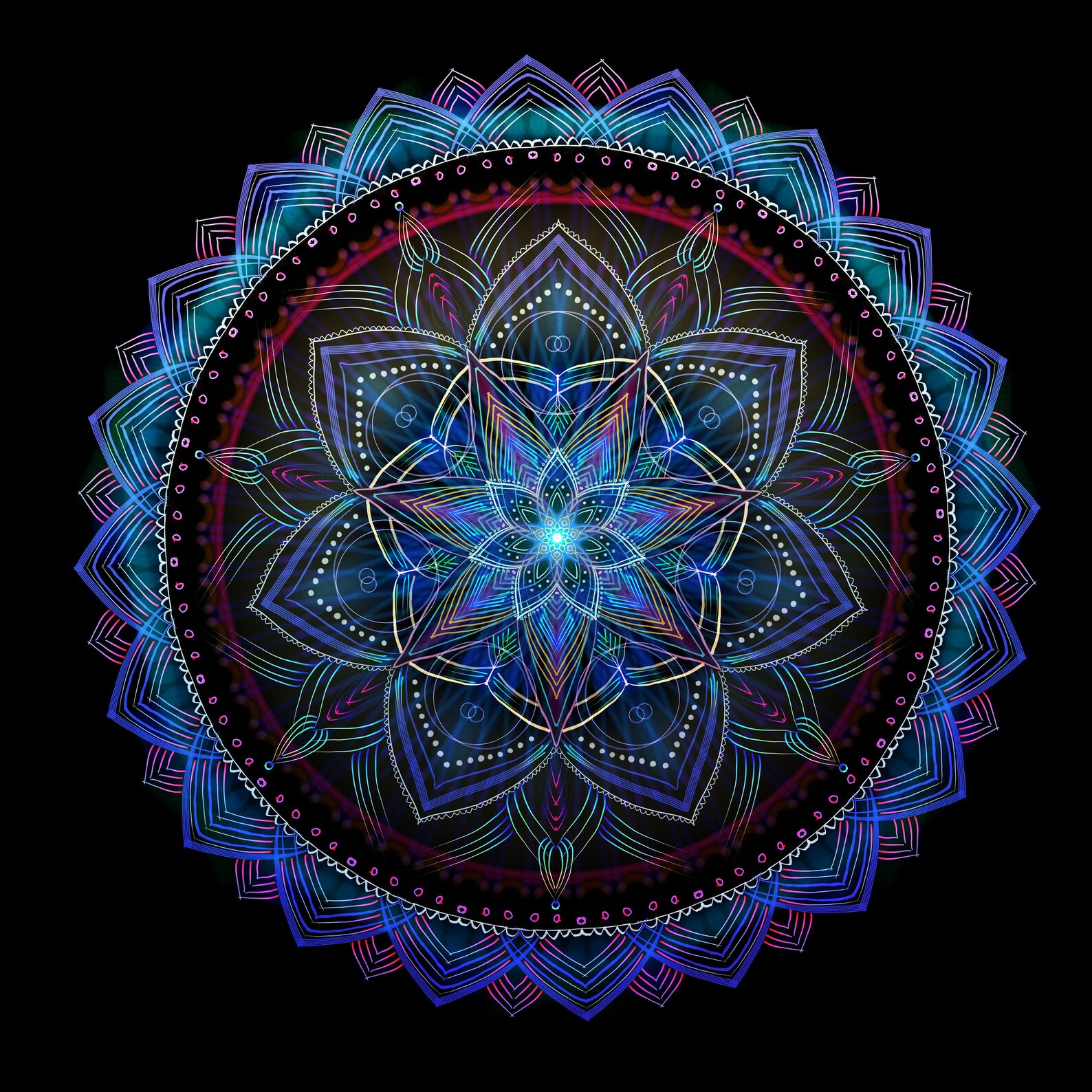 Custom Soul Mandalas With Numerology Report - Etsy