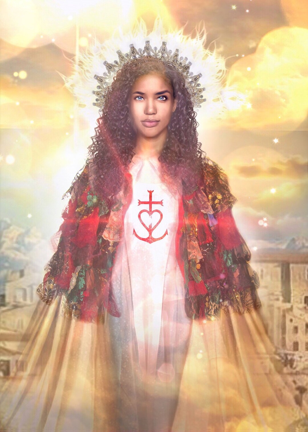 Sarah La Kali- Divine Feminine Oracle Art Poster Print - Etsy