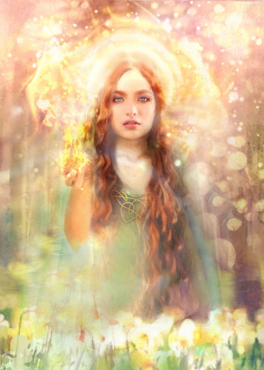 Brigid - Special Edition Art Altar Print - Etsy