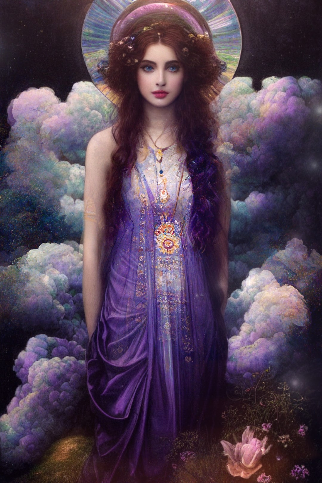 Nephele - Altar Art Print - Etsy