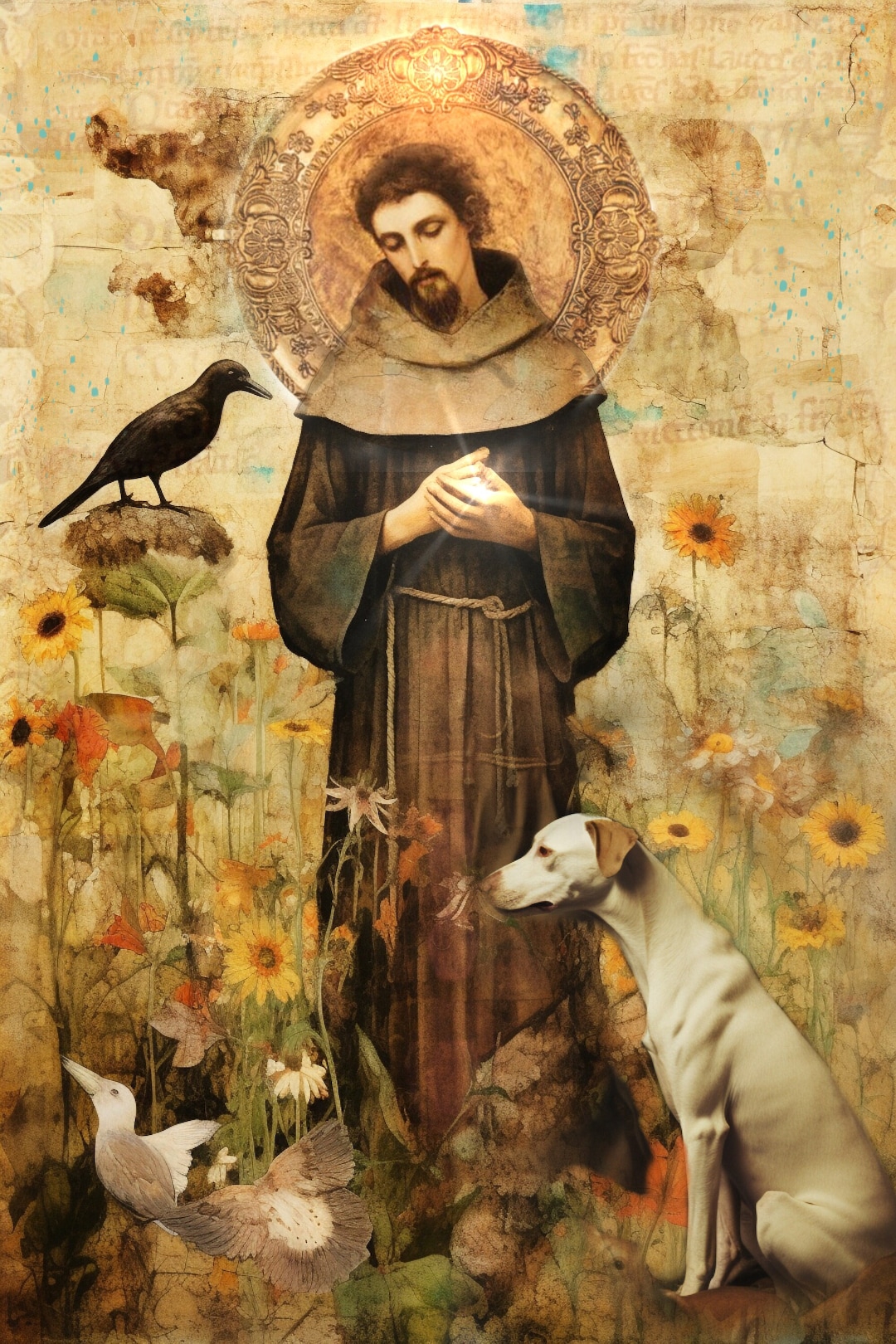 St. Francis of Assisi - 4X6 Altar Art Gallery Print - Etsy