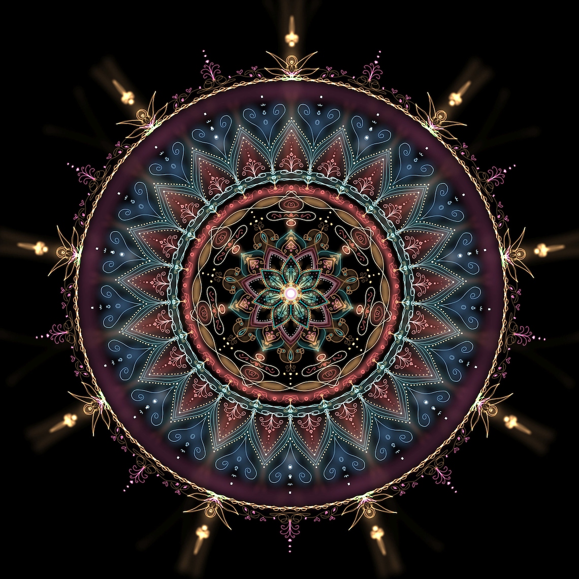 Custom Soul Mandalas With Numerology Report - Etsy