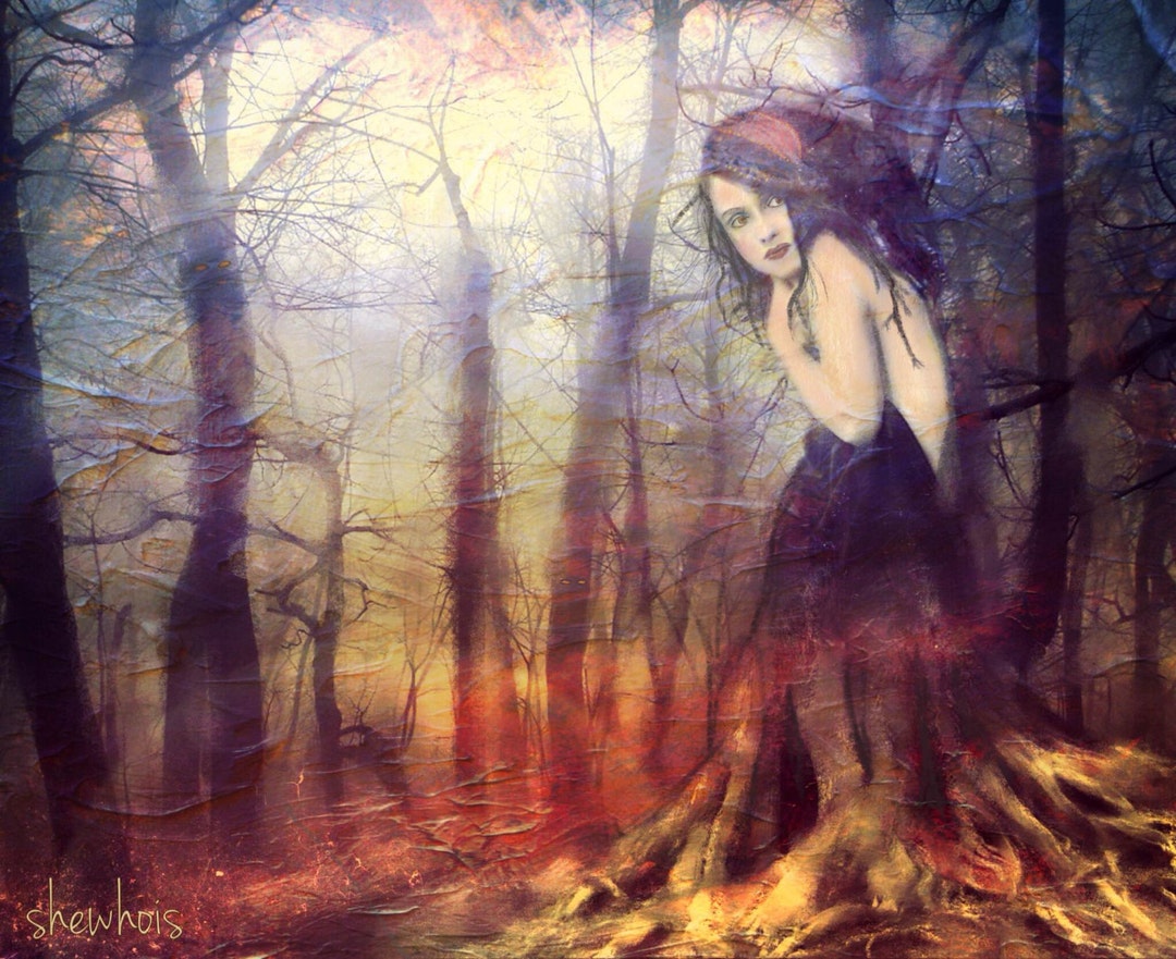 Sylvan: Signed and Matted 8X10 Print. - Etsy