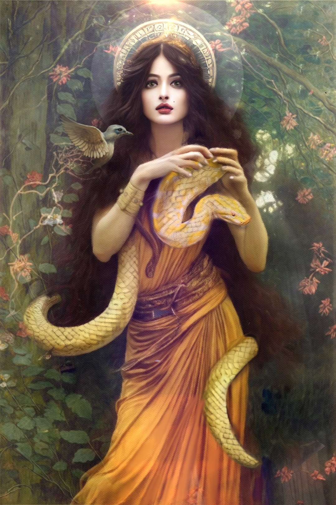 Hygieia - Goddess of Healing and Well Being- 8X10 Matted and Signed ...