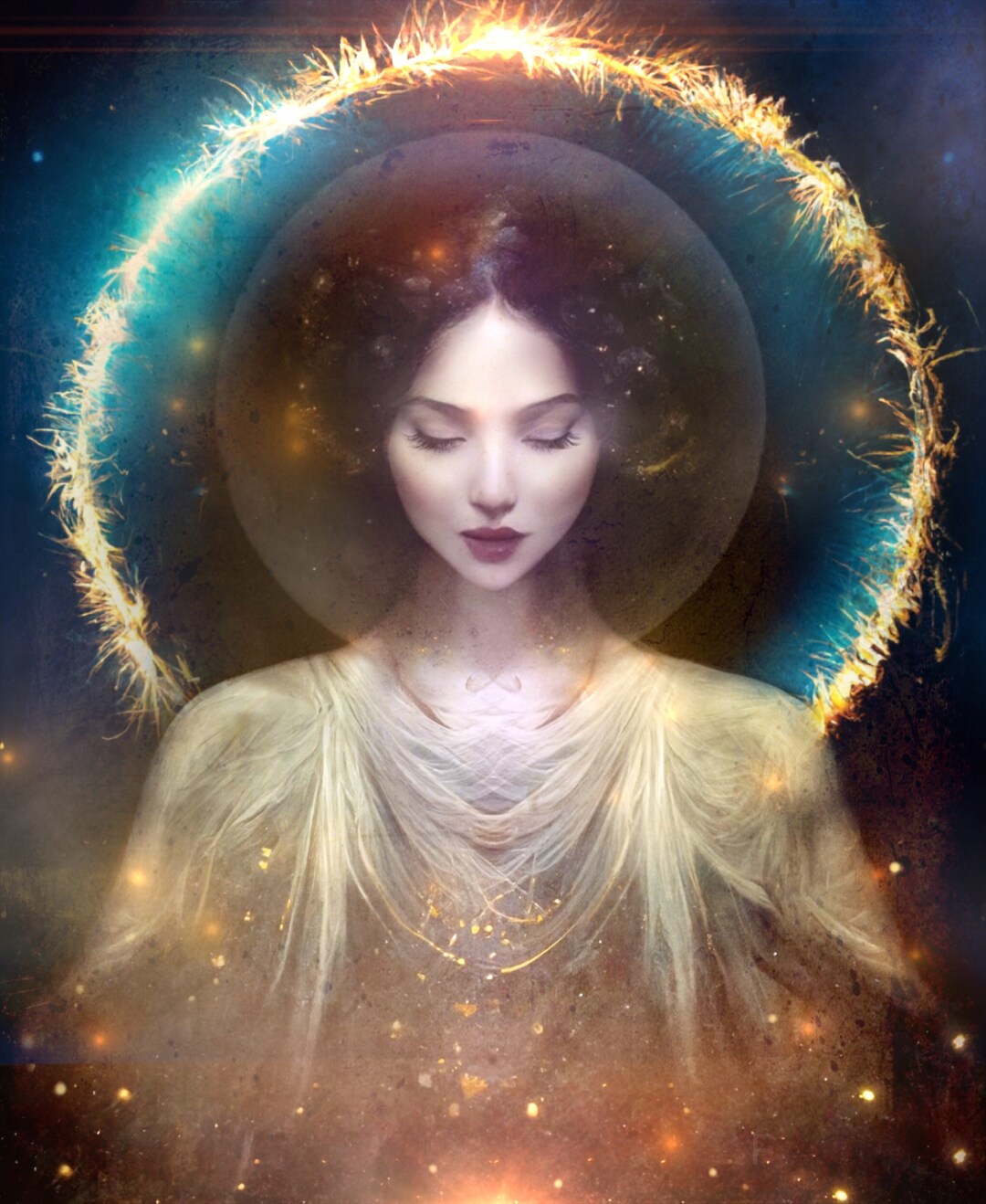 Special Edition the Listening Angel 8x10 Signed and Matted Gallery Art ...