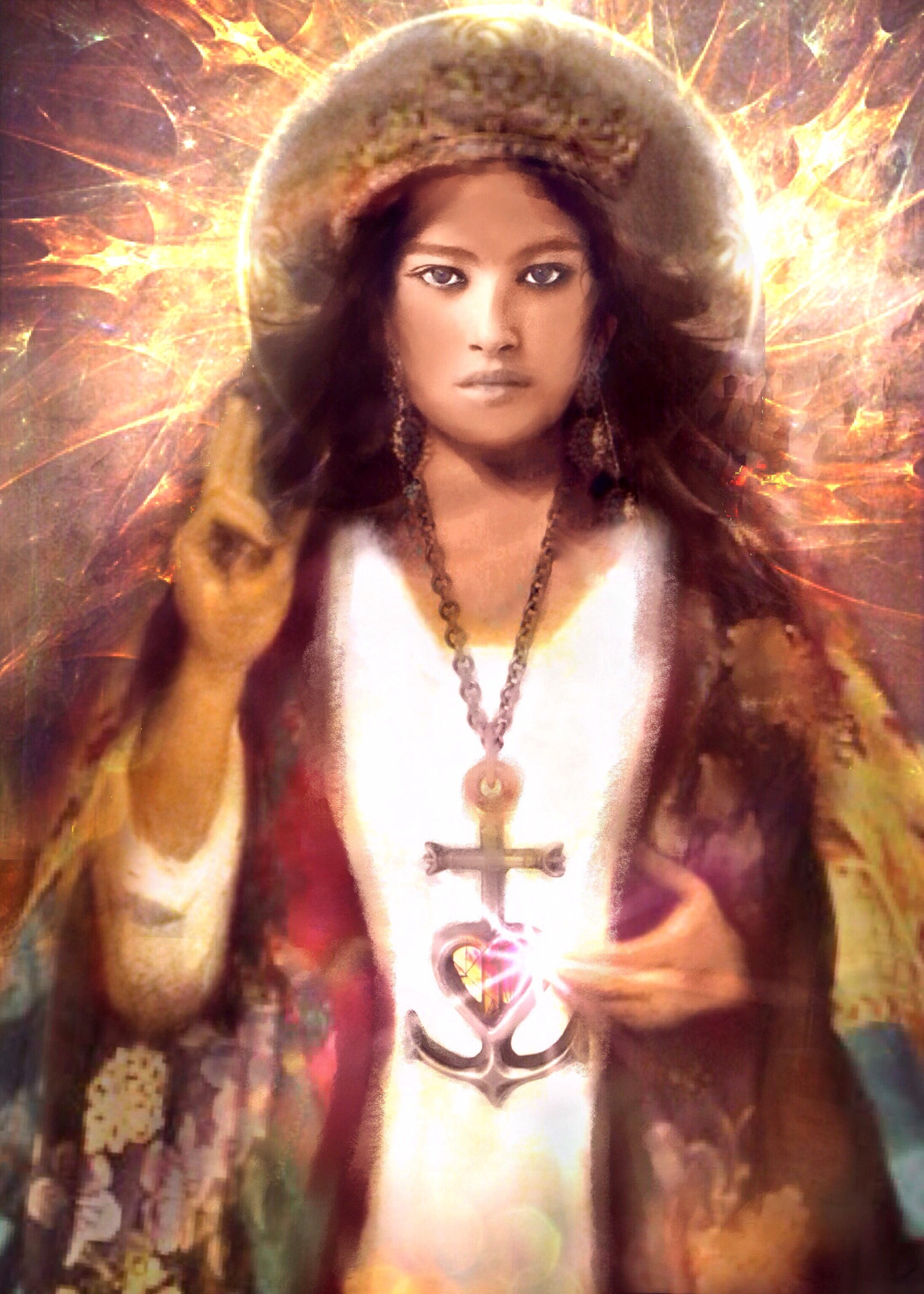 Sarah La Kali Santa Sara 8X10 Signed Print | Etsy