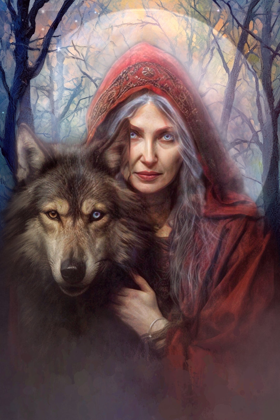 La Loba - 8X10 Matted and Signed Gallery Art Print - Etsy