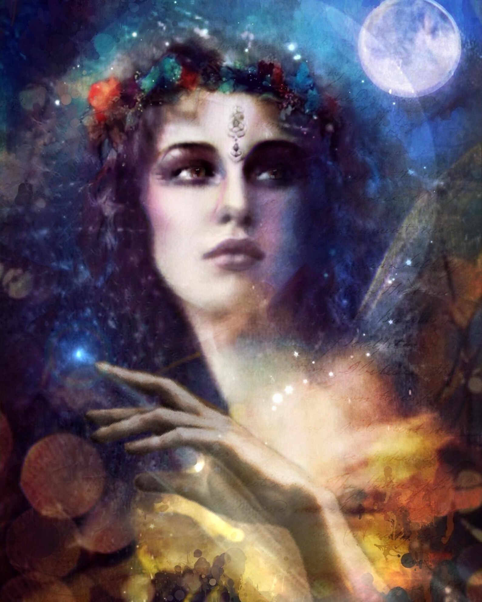 The Prophetess 2020 - 8X10 Signed and Matted Metallic Print - Etsy