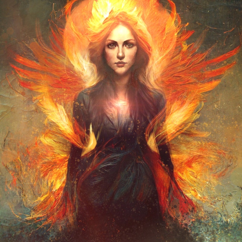 Phoenix Rising Art - Etsy