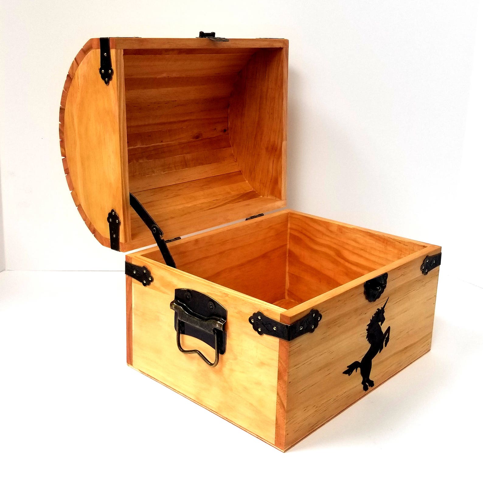 Personalized Unicorn Keepsake Box: Wood Burned Pyrography Chest - Etsy