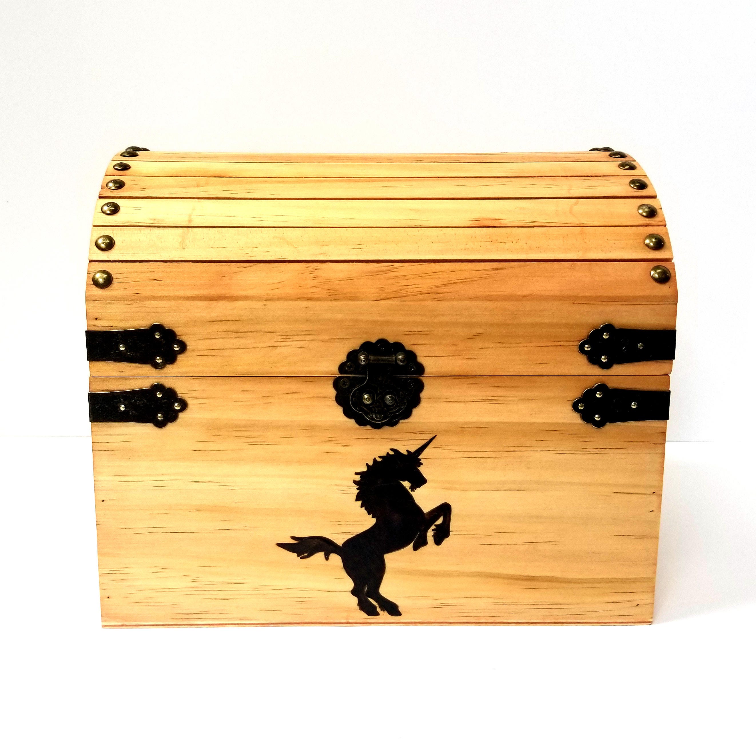Personalized Unicorn Keepsake Box: Wood Burned Pyrography Chest - Etsy