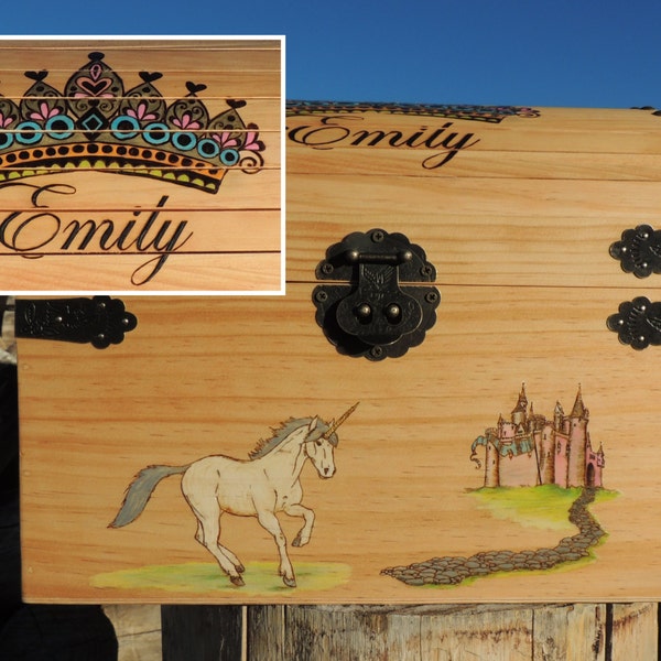 Pyrography Box - Etsy