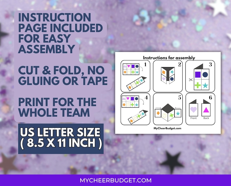 Cheer Tiny Coloring Book | Cheerleading Comp Pocket Coloring ...